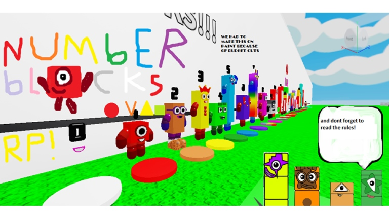 RobloxGo | Numberblocks Roleplay - Real Time Stats, Insights And Ranking