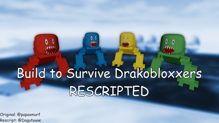 RobloxGo | Build to Survive Drakobloxxers: Rescripted - Real Time Stats ...