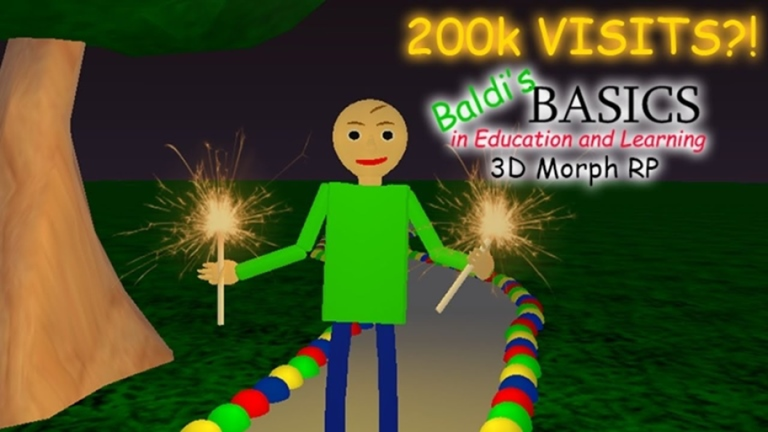 RobloxGo | Baldi's Basics 3D Morph RP Legacy Edition - Real Time Stats ...