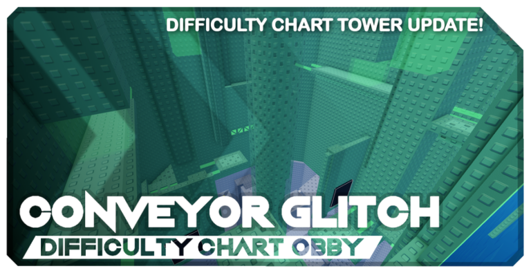 RobloxGo | [Tower!] Conveyor Glitch Difficulty Chart Obby 🪐 VS [REALM 2 ...