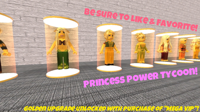 RobloxGo | [UPDATE!] Princess Power Tycoon! - Real Time Stats, Insights ...