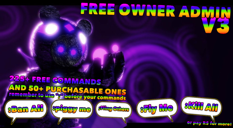 RobloxGo | 🎊FREE OWNER ADMIN COMMANDS🎊 [PIGGY] - Real Time Stats ...