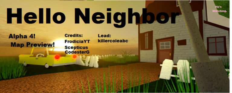 RobloxGo | Hello Neighbor! [ ALPHA 4! ] [ SinglePlayer ] - Real Time ...