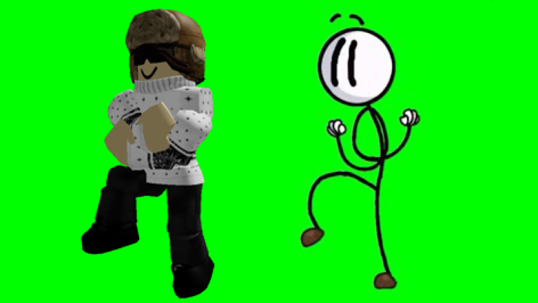 RobloxGo | Distraction Dance on the Green Screen - Real Time Stats ...