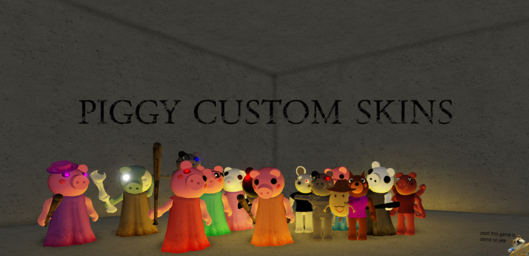 RobloxGo | Piggy custom skins DEMO (BIG UPDATE) - Real Time Stats ...