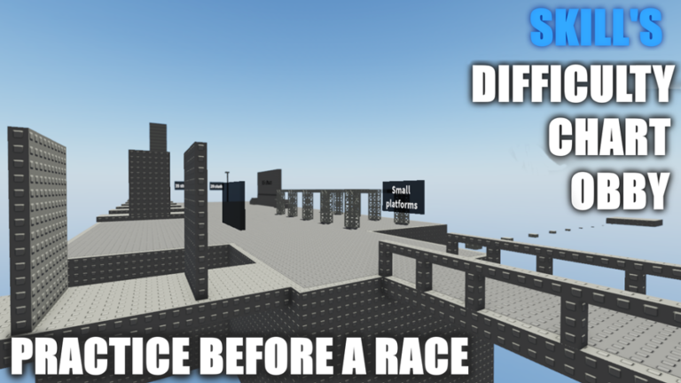 RobloxGo | [🎉Game Released] Skill's Difficulty Chart Obby - Real Time ...