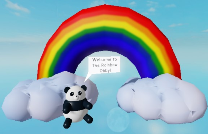 RobloxGo | Easy Magical Rainbow Obby Parkour - Real Time Stats ...