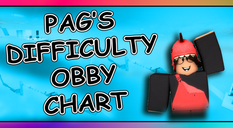 RobloxGo | 🎊1 MIL!🎊|Time Trial| Pag's Difficulty Chart Obby - Real Time ...