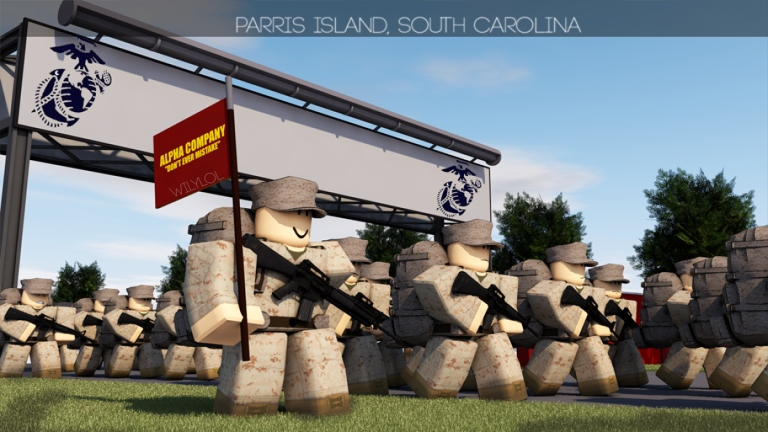 RobloxGo | U.S. MARINE CORPS PARRIS ISLAND - Real Time Stats, Insights And Ranking