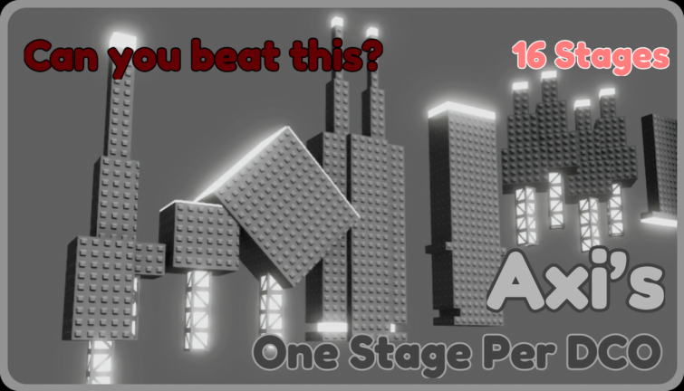 RobloxGo | [UPDATE] Axi's One Stage Per Difficulty Chart Obby - Real ...