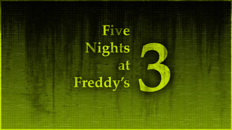 RobloxGo | Five Nights at Freddy's 3 (FNAF 3) - Real Time Stats ...