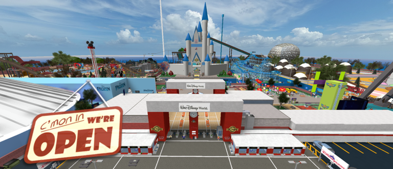 RobloxGo | 🎢 Disney World Ultimate Theme Park - Real Time Stats ...