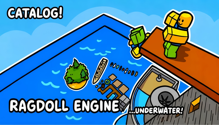 RobloxGo | Ragdoll Engine but it's underwater - Real Time Stats ...