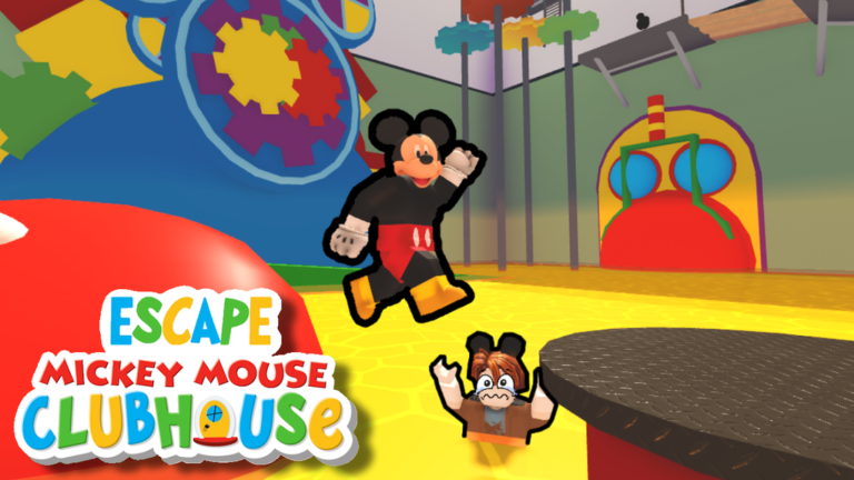 RobloxGo | Escape Mickey Mouse Clubhouse Parkour Obby - Real Time Stats ...