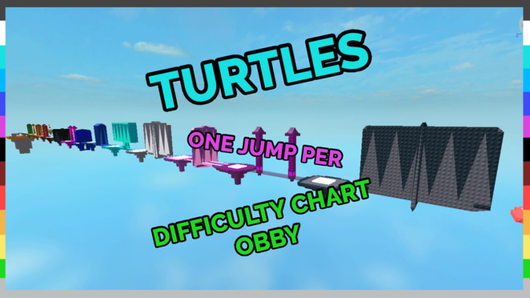 RobloxGo | Turtle's Jump Per Difficulty Chart Obby! - Real Time Stats ...