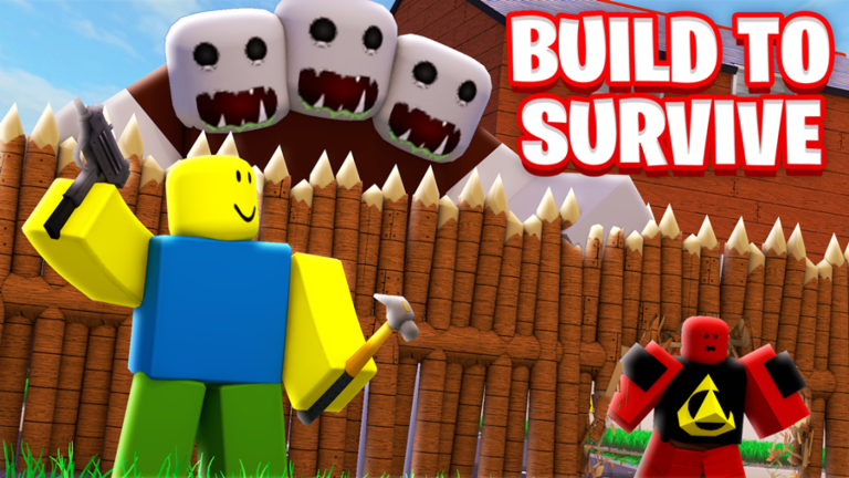 RobloxGo | BUILD TO SURVIVE [Zombie Defense Simulator) - Real Time ...