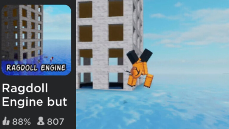 RobloxGo | Ragdoll Engine But its Underwater - Real Time Stats, Insights And Ranking