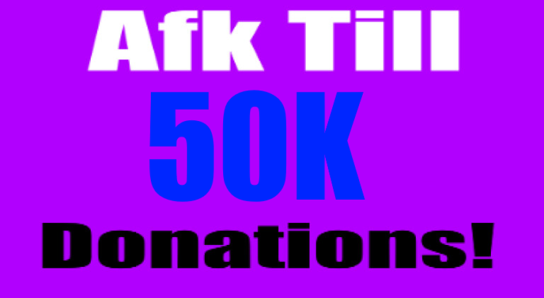RobloxGo | AFK till got donated 50K, mini obby - Real Time Stats ...