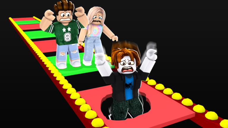 Impossible Squid Obby! (Glass Bridge Game)