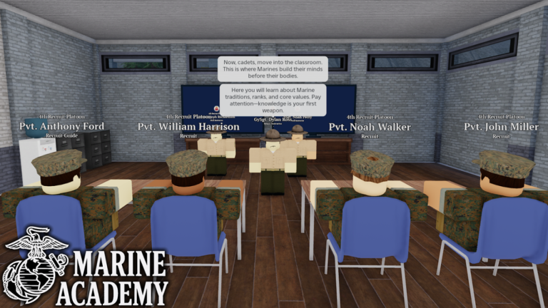 RobloxGo | Marine Academy - Real Time Stats, Insights And Ranking