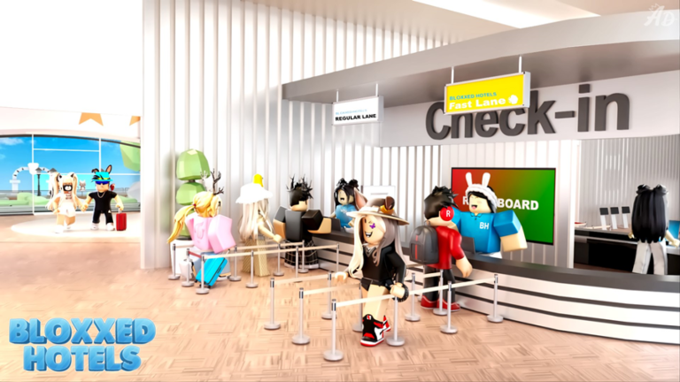 RobloxGo | 🏨 Work at a Hotel Roleplay! 🏨 | Bloxxed Hotels - Real Time ...