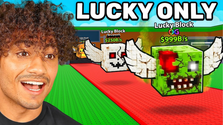 RobloxGo | [🤫999X] Steal Los Lucky Blocks BUT MODDED! - Real Time Stats ...