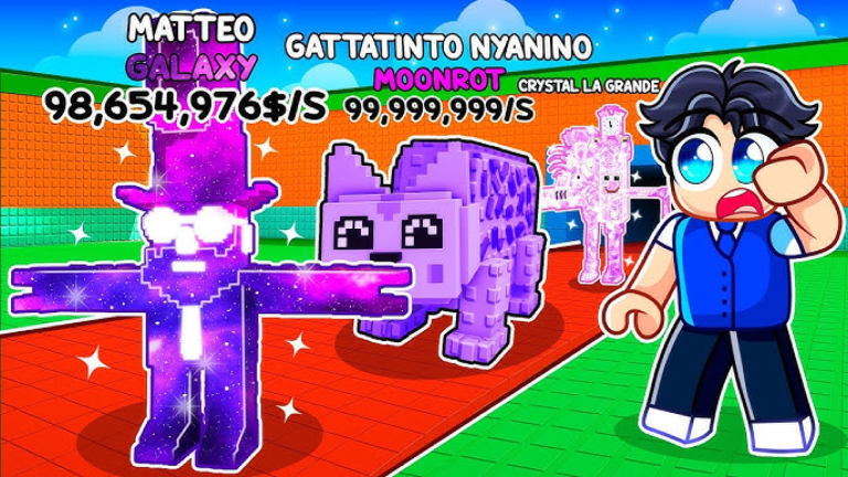 RobloxGo | Steal A Brainrot Modded 999T LUCK - Real Time Stats ...