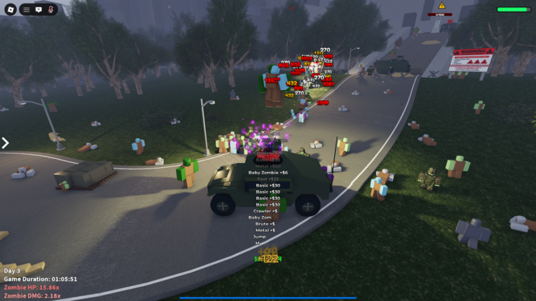 RobloxGo | [💣] Defend Base From Zombies - Real Time Stats, Insights And ...