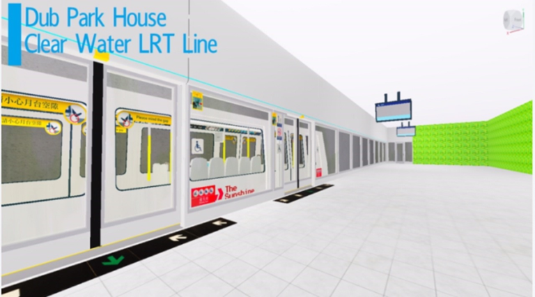 RobloxGo | TSR Clear Water Light Rail (Recreated by me) - Real Time ...