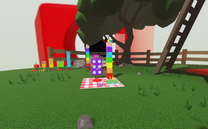 RobloxGo | Number Block Party- NumberBlocks Number Blocks - Real Time ...