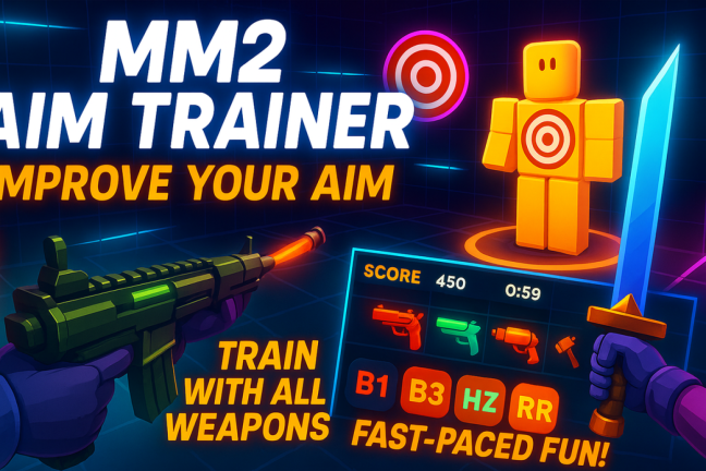 RobloxGo | Which other Roblox games are similar to MM2 Aim Trainer?