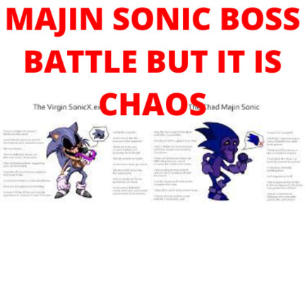 RobloxGo | Majin Sonic Boss Battle but it is chaos - Real Time Stats ...