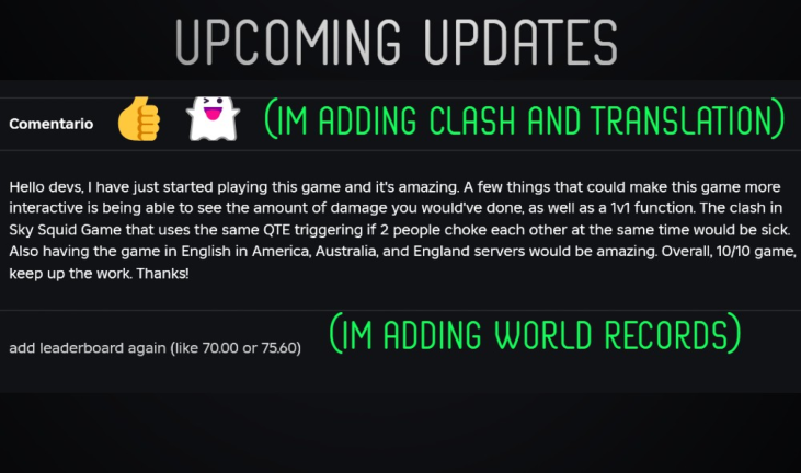 RobloxGo | Ink game: Mingle Practice QTE system - Real Time Stats ...