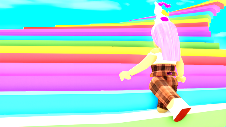 RobloxGo | 🌈 Mega Easy Rainbow Slide Obby - Real Time Stats, Insights And Ranking