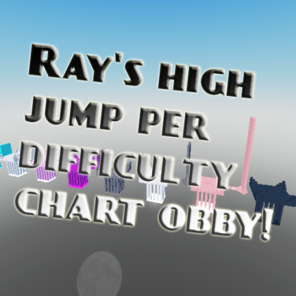 RobloxGo | [RELEASE]Ray's High jump per difficulty chart obby - Real ...