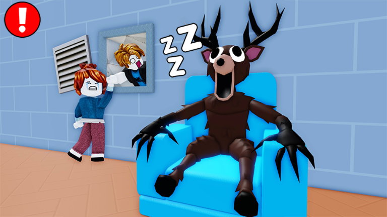 RobloxGo | 🦌99 NIGHT'S IN THE FOREST FAMILY PRISON RUN!(Obby VS Team ...