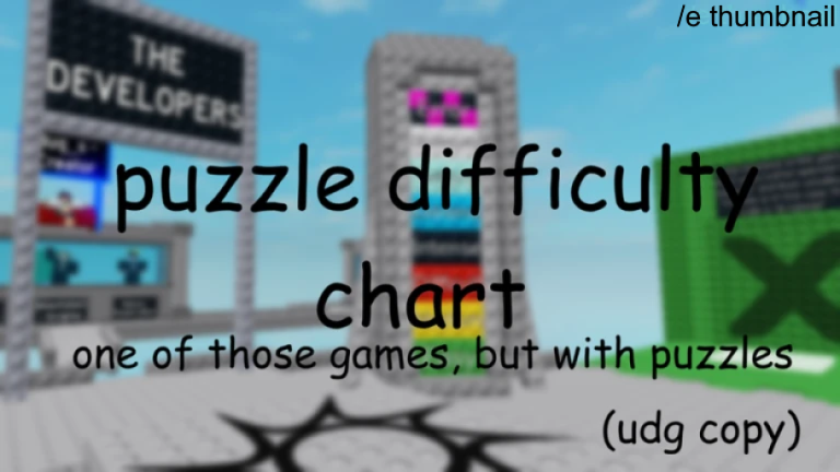 RobloxGo | [CATASTROPHIC] Puzzle Difficulty Chart - Real Time Stats ...