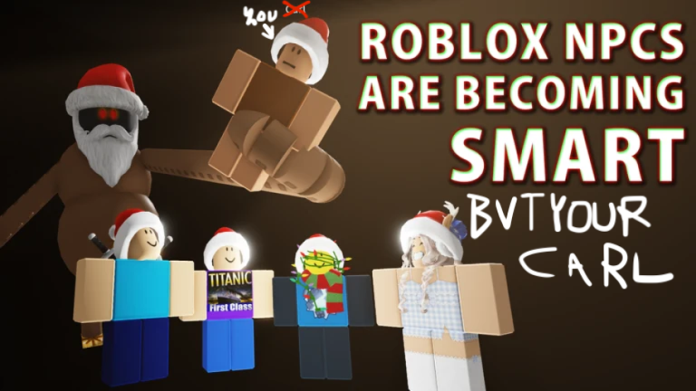 RobloxGo | ROBLOX NPCs are becoming smart but you're Carl! - Real Time ...