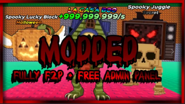 RobloxGo | [🎃SPOOKY OP PANEL🎃]Steals A Brainrots Modded VS 🍀 Steal A Brainrot: INFINITY Full ...