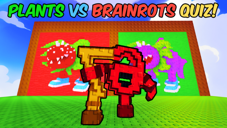 RobloxGo | Plants Vs Brainrots QUIZ! VS 99 Nights in the Forest Troll ...