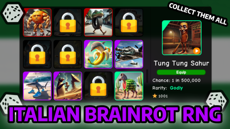 RobloxGo | 👻[HALLOWEEN] Italian Brainrot RNG VS [🎃 NEW EGG] Grow a ...