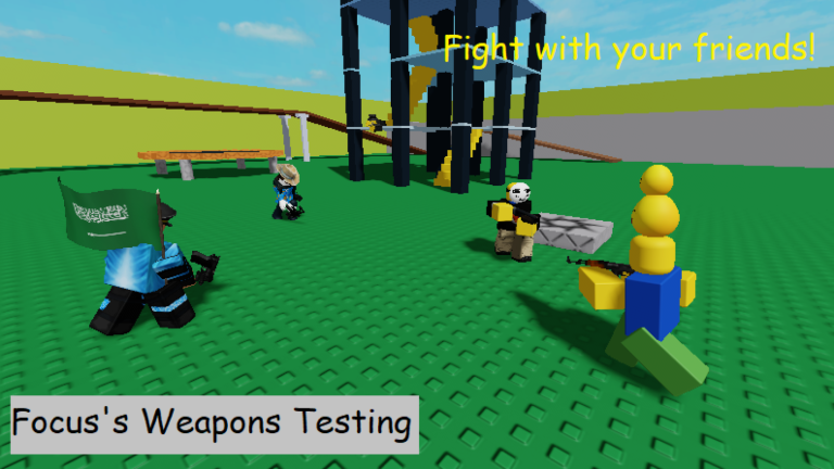 RobloxGo | What genre of games is (Original) Focus's weapons testing?