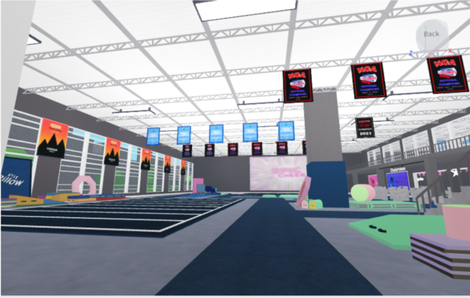 RobloxGo | Become a Cheerleader! 📣 Epic Gymnastics & Cheer - Real Time ...