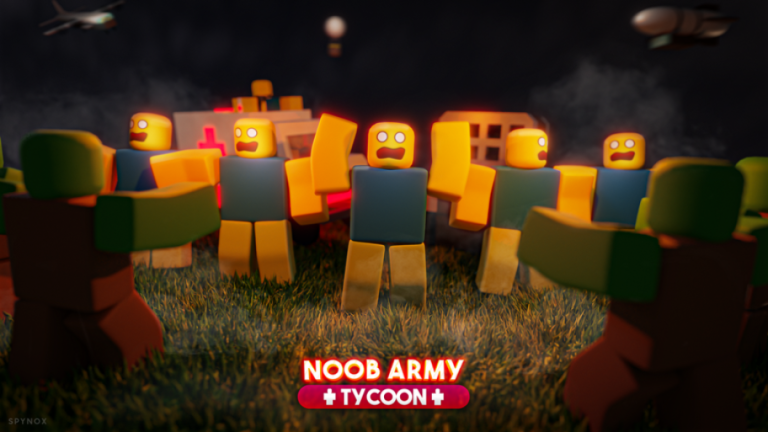 RobloxGo | How many people play noob country Army Tycoon?