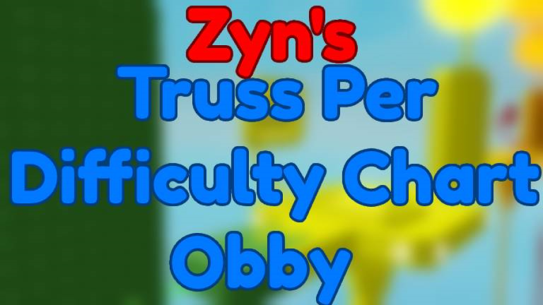RobloxGo | Zyn's Truss Per Difficulty Chart Obby - Real Time Stats ...