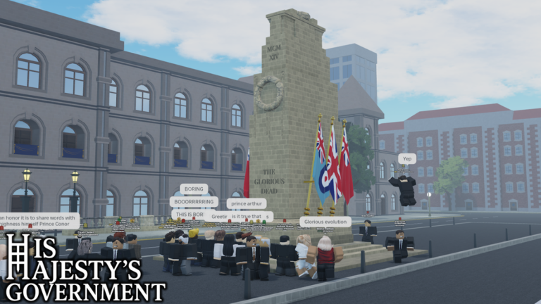 RobloxGo | His Majesty's Government: Political Simulator - Real Time ...