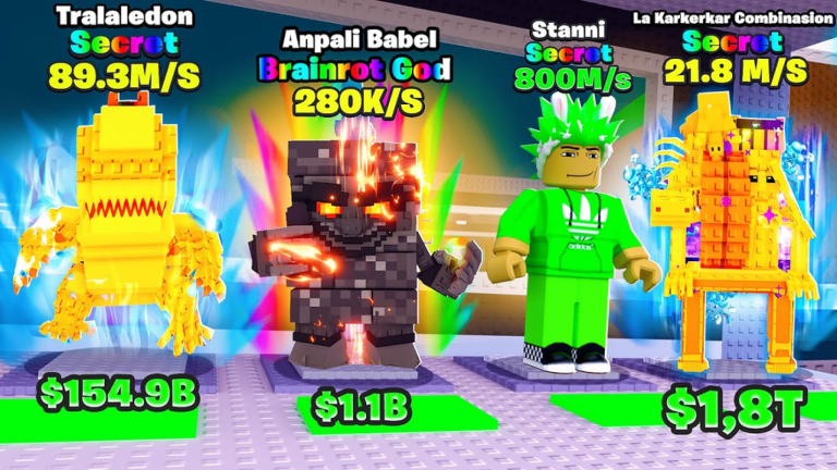 RobloxGo | 🍪 Steal A Brainrot X239 MODDED - Real Time Stats, Insights ...